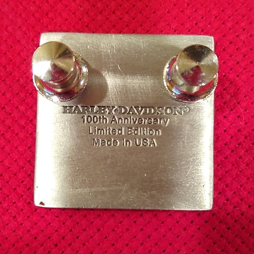 Harley-Davidson Hundred Year Anniversary Pin - Gem
